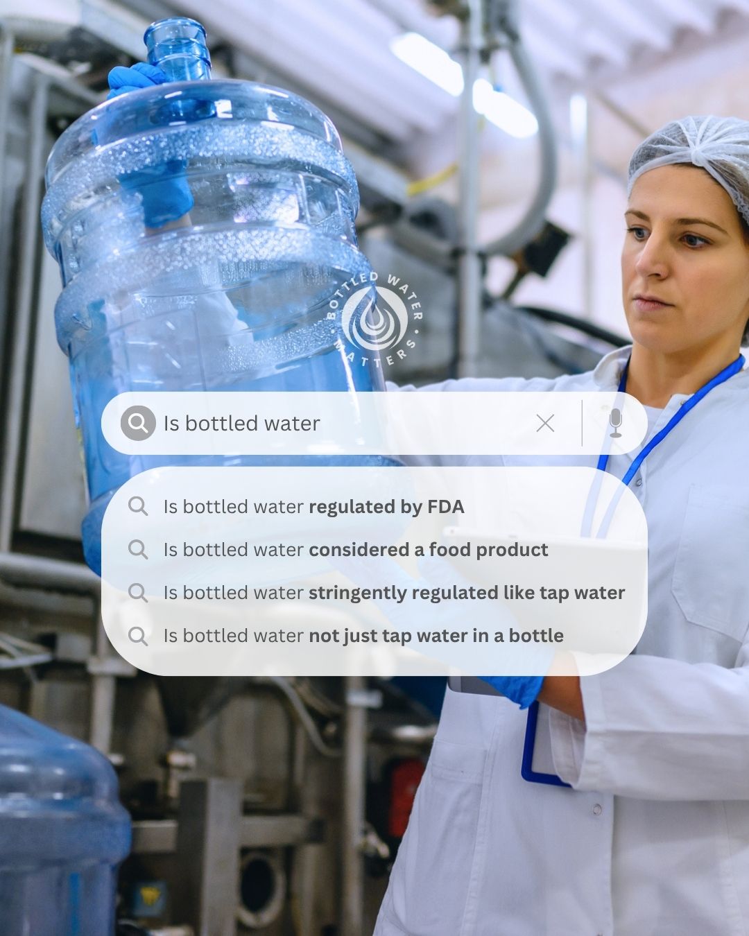 Both bottled water and tap water are strictly regulated - Bottled Water ...